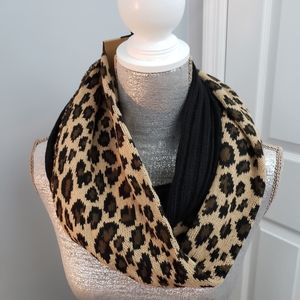 Accessories | Leopardblack Infinity Scarf | Poshmark
